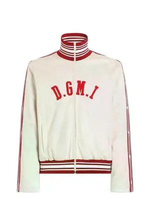 Dolce & Gabbana Technical Piqué Sweatshirt Neutrals