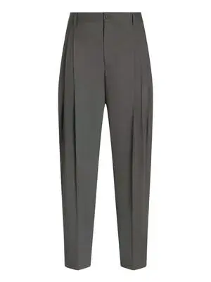 Dolce & Gabbana Wool Trousers - Grey