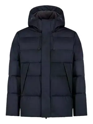 PEOPLE OF SHIBUYA Quilted Hooded Jacket