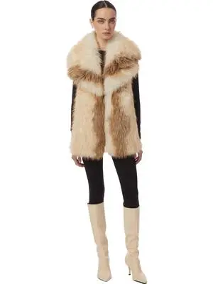 Apparis Mia Fox Collar - Beige Multi
