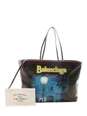 Balenciaga 2010-2026 Canvas Select Tote Bag - Black