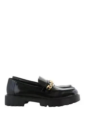 Tory Burch Pavé Gemini-link Lug Loafers - Black