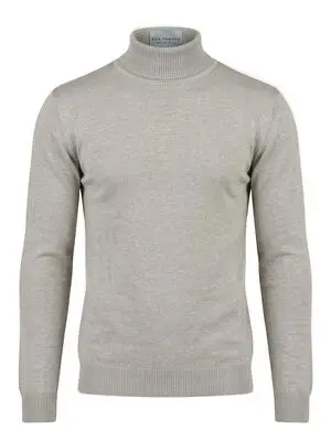 RON TOMSON Rollneck Knit Sweater - Grey Grey