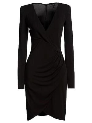 Emporio Armani Mini Dress Size Viscose, Elastane - Black