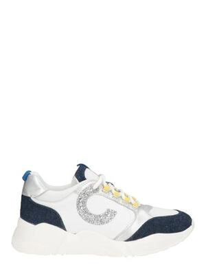 Cosmoparis Sneakers Size Leather, Textile Fibers - White