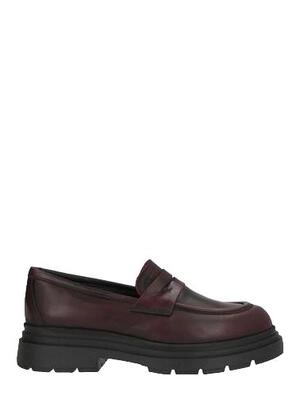 DIVINE FOLLIE Loafers Size Leather - Red