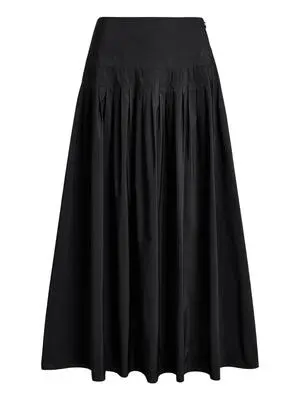 POLO RALPH LAUREN POLO RALPH LAUREN Polo Ralph Lauren Pleated Flared Maxi Skirt