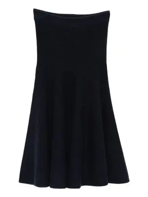 ALAÏA Alaïa Cashmere Midi Skirt