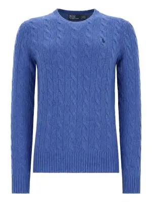Polo Ralph Lauren Maglia "julianna" Con Logo - Blue
