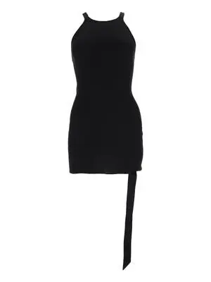 Rick Owens Tank Top "racer" In Cotone - Black