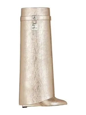 Givenchy Givenchy Shark Lock Boots Nude