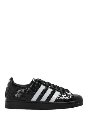 ADIDAS ORIGINALS Superstar Studded Low-top Sneakers - Black