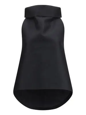 Balenciaga High Neck Top - Black