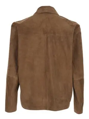 ARMA Arma Men's Classic Collar Suede Jacket