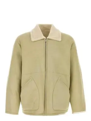 Auralee Mint Shearling Merino Jacket For - Green
