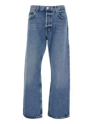 AGOLDE Relaxed-fit Five-pocket Denim Jeans - Blu