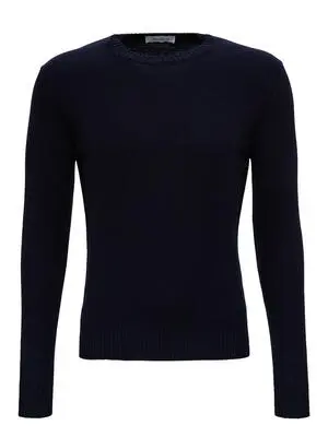 GAUDENZI Gaudenzi Men's Wool And Cashmere Crew Neck Sweater With Long Sleeves