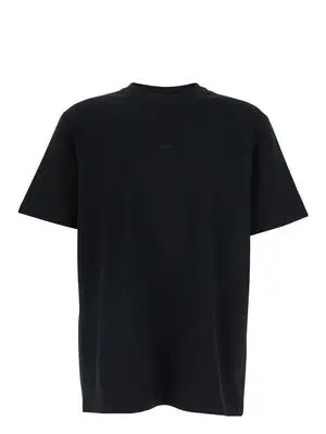 TATRAS Niso Cotton T-shirt With Round Neck And Short Sleeves - Black