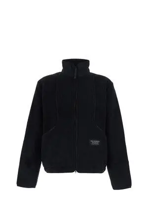 PAS NORMAL STUDIOS Off-race Pile Fleece Jacket - Black
