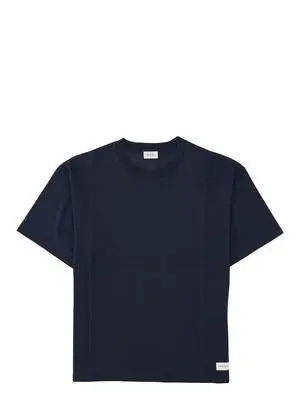 Saint Laurent Patch Logo T-shirt - Blue