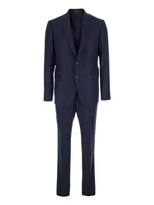 EMPORIO ARMANI Emporio Armani Men's Wool-Blend Two-Button Suit Jacket And Regular-Fit Trousers