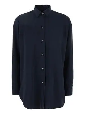 LEPLAIN Leplain Tech Fabric Classic Collar Shirt For Women