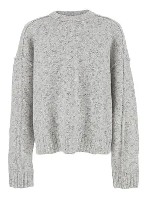 WON HUNDRED Won Hundred Dropped-Shoulder Wool Blend Crewneck Sweater For Men