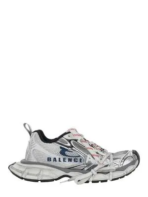 Balenciaga Balenciaga 3XL Tech Fabric Low Top Sneaker With Chunky Rubber Sole & Side Logo Lettering Multicolor