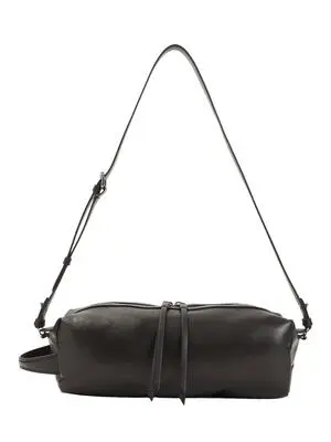 LEMAIRE The Care Leather Slingbag Mini - Brown
