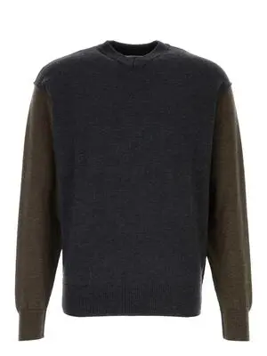 Gimaguas Two-tone Merino Wool Sweater For - Multicoloured