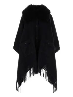 Moncler Cape - Black