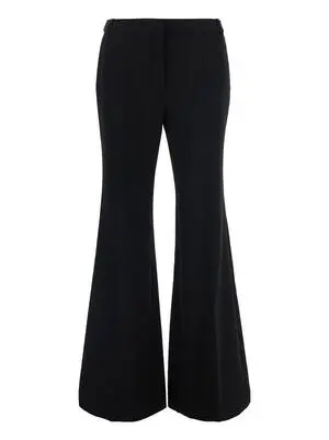 BA&SH Ba & Sh Women's High-Waist Tech Fabric Pants With Welt Pockets