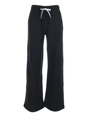 Polo Ralph Lauren Polo Ralph Lauren Polo-Inspired Flared Pants With Elastic Waist And Drawstring For Women Black