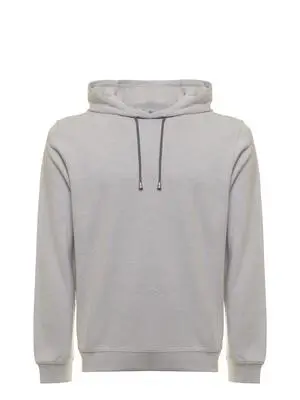 GAUDENZI Cotton Hoodie Sweatshirt - Grey