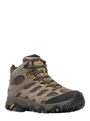Merrell Moab 3 Mid Gtx Waterproof Hiking Boot - Walnut