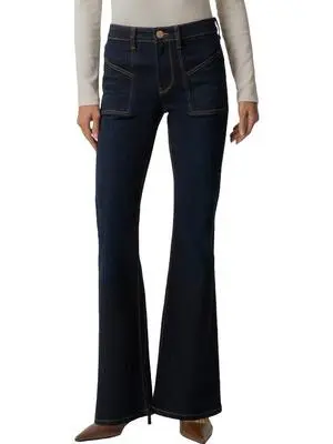 Kut From The Kloth Stella High Waist Fab Ab Flare Jeans - Wind