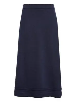 ST. JOHN Crepe Knit Midi Skirt