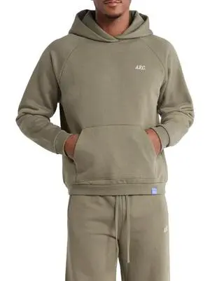 A.R.C. ACTIVE RECREATION COMFORT Raglan Sleeve Pullover Hoodie - Green