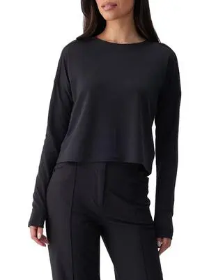 LOLE Organic Cotton Long Sleeve T-shirt - Black