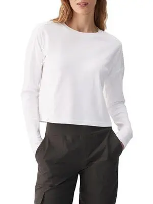 LOLE Organic Cotton Long Sleeve T-shirt - White