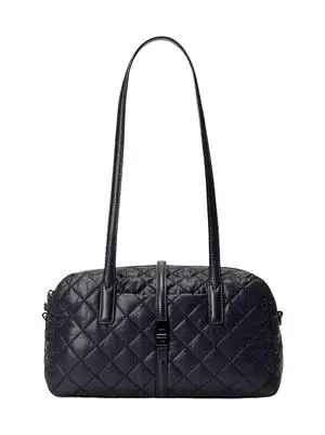 Mz Wallace Small Astor Satchel - Black