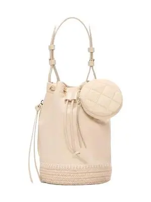 Mz Wallace Waverly Espadrille Bucket Bag - Sand