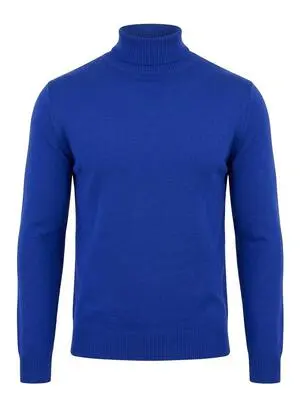 RON TOMSON Roll Neck Knit Sweater Electric - Blue