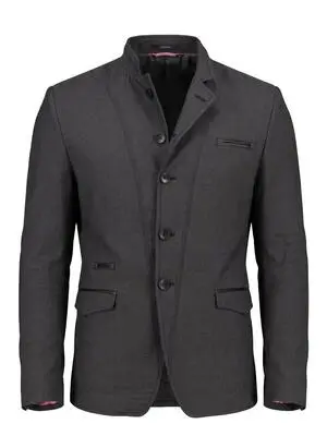 RON TOMSON Symmetric Button Closure Jacket Anthracite - Grey