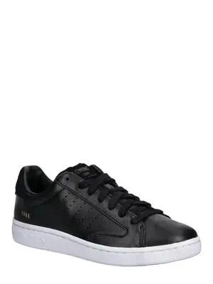 K-Swiss Lozan Klub Perforated-detail Low-top Sneakers - Black
