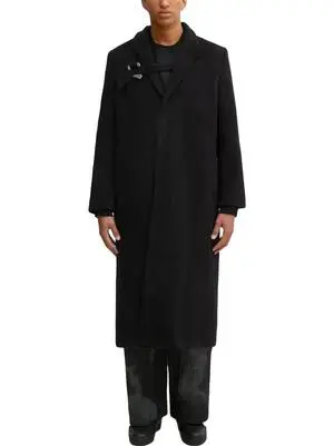 HELIOT EMIL Buttoned Coat - Black
