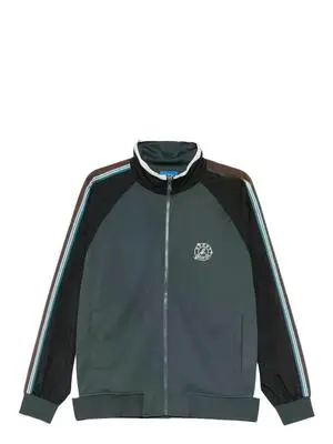 AGNES B. Side-stripe Panelled Track Jacket - Grey