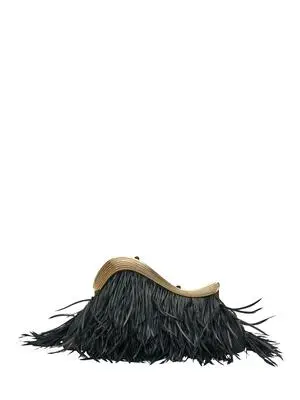 Simkhai Wave Clutch - Black