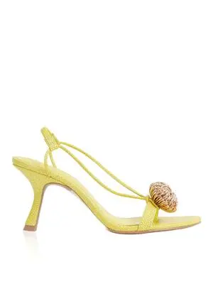 Simkhai Bloom Heel - Yellow
