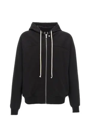 Rick Owens Windbreaker' Hoodie - Black